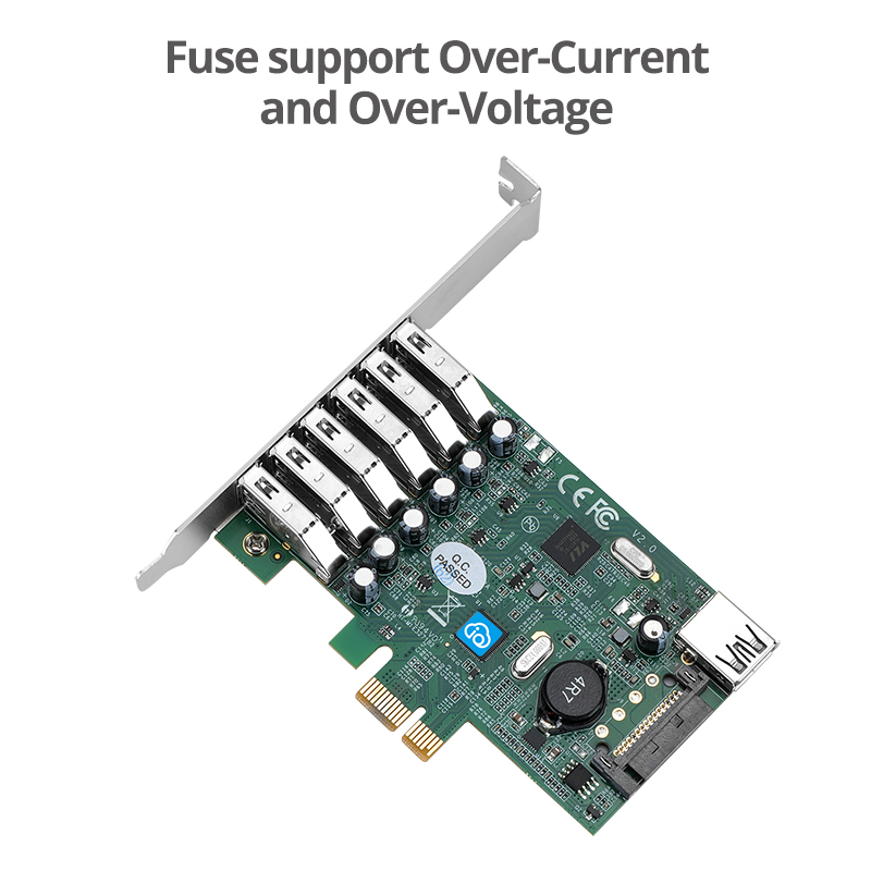 DP USB 3.0 7-Port PCIe i/e | AVLT® | Found by AVLAB