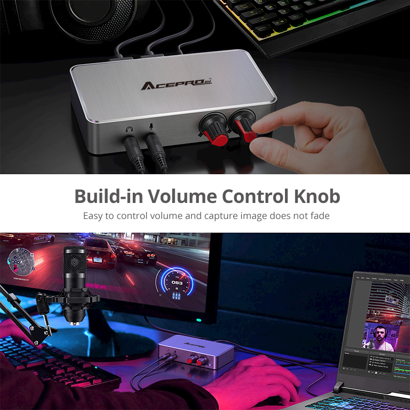 4K HDMI Video Capture Box with Volume Control & Loopout | AVLT® | Found ...